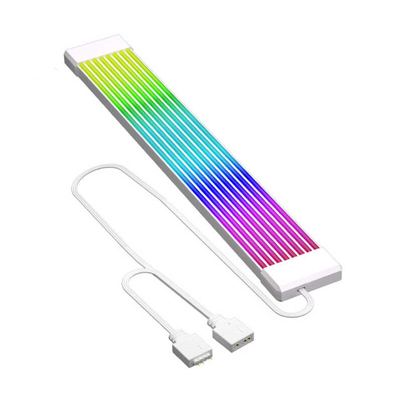 RGB Flexible LED Light Strip Bar ARGB Board Cover For Computer Power ...