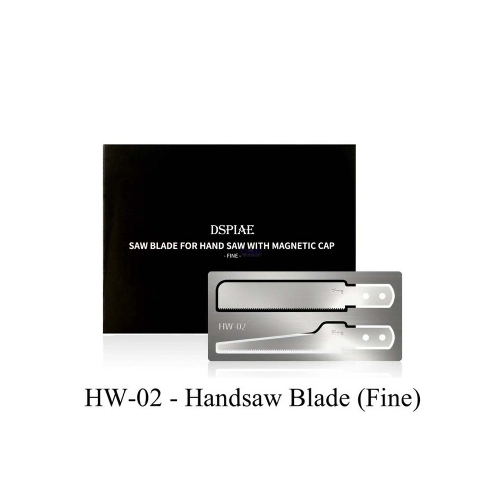0.3mm Dspiae Aluminium Alloy Handsaw Refill Blade Extra Fine HW-01 Fine ...