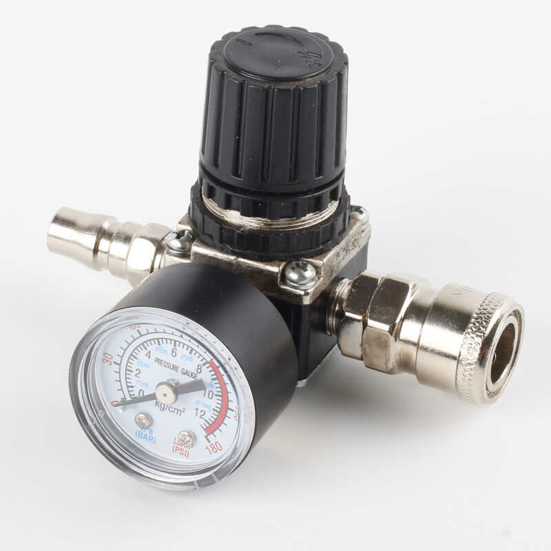 Air compressor pressure regulating valve, pressure reducing valve with ...