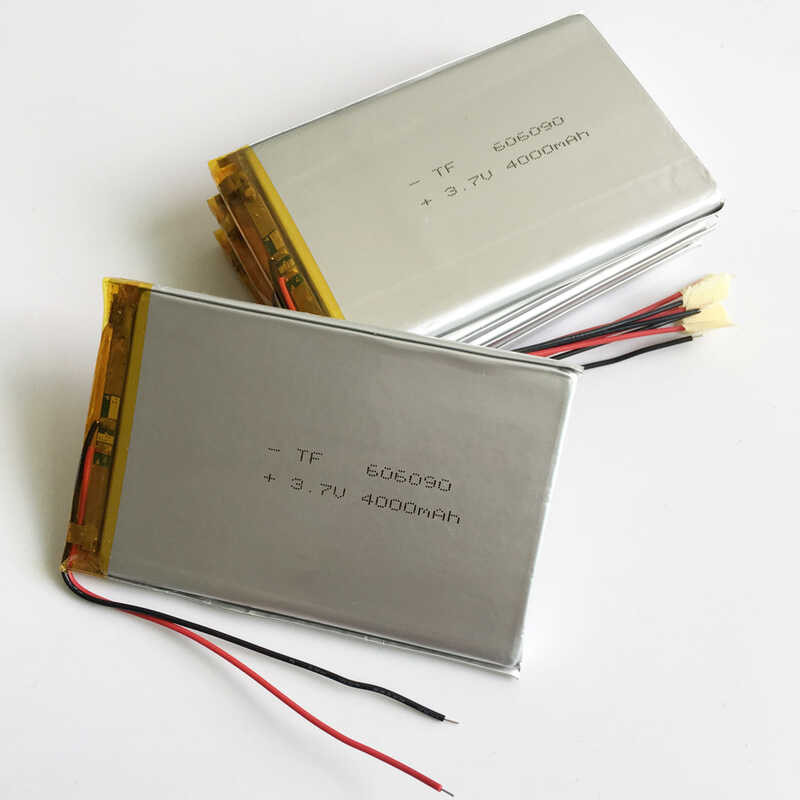 323 Lot 5 PCS 3.7V 4000Mah 606090 Polymer Lithium YIQI Lipo ...