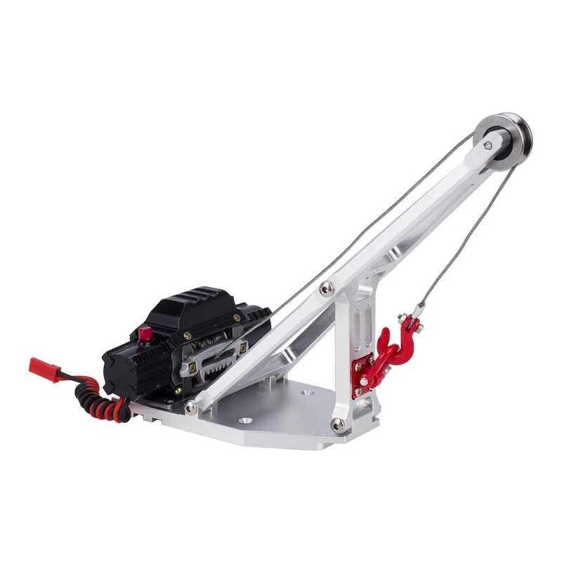 CNC Aluminium RC Wrecker Tow Truck Crane Arm Kit Simulasyon Para Sa 1/ ...