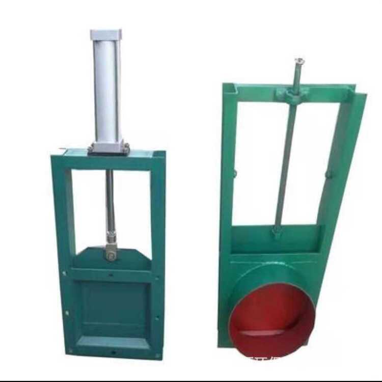 Manual Knife Gate Valve, Square Spiral Gate Valve, Dust Removal And ...