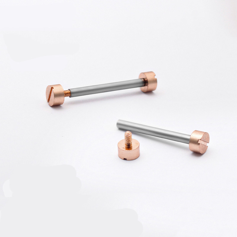 18Mm 3 F0 20Mm 22Mm Screw Tube Rod Rose Gold Sier Screw-In Watch Lug ...