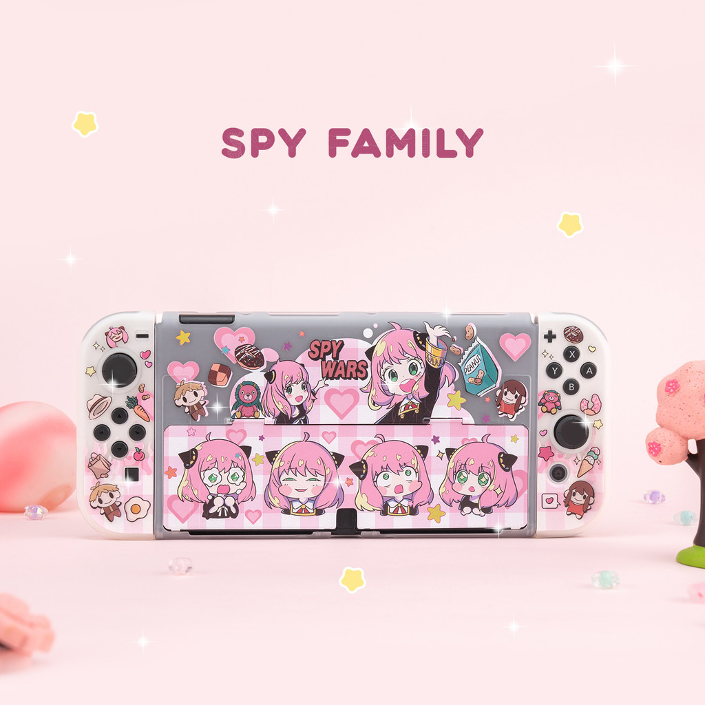 Nintendo Switch OLED Protective Case Soft Joy Con Case Hard Protective ...