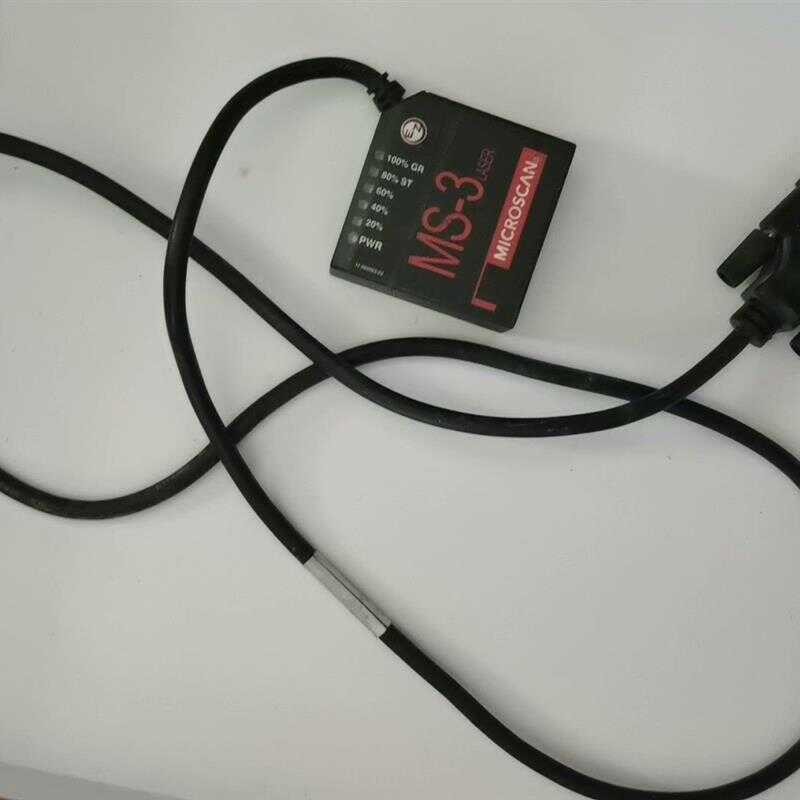 Negotiate a real picture of MicrosCAN MS-3 laser barcode scanner and ...