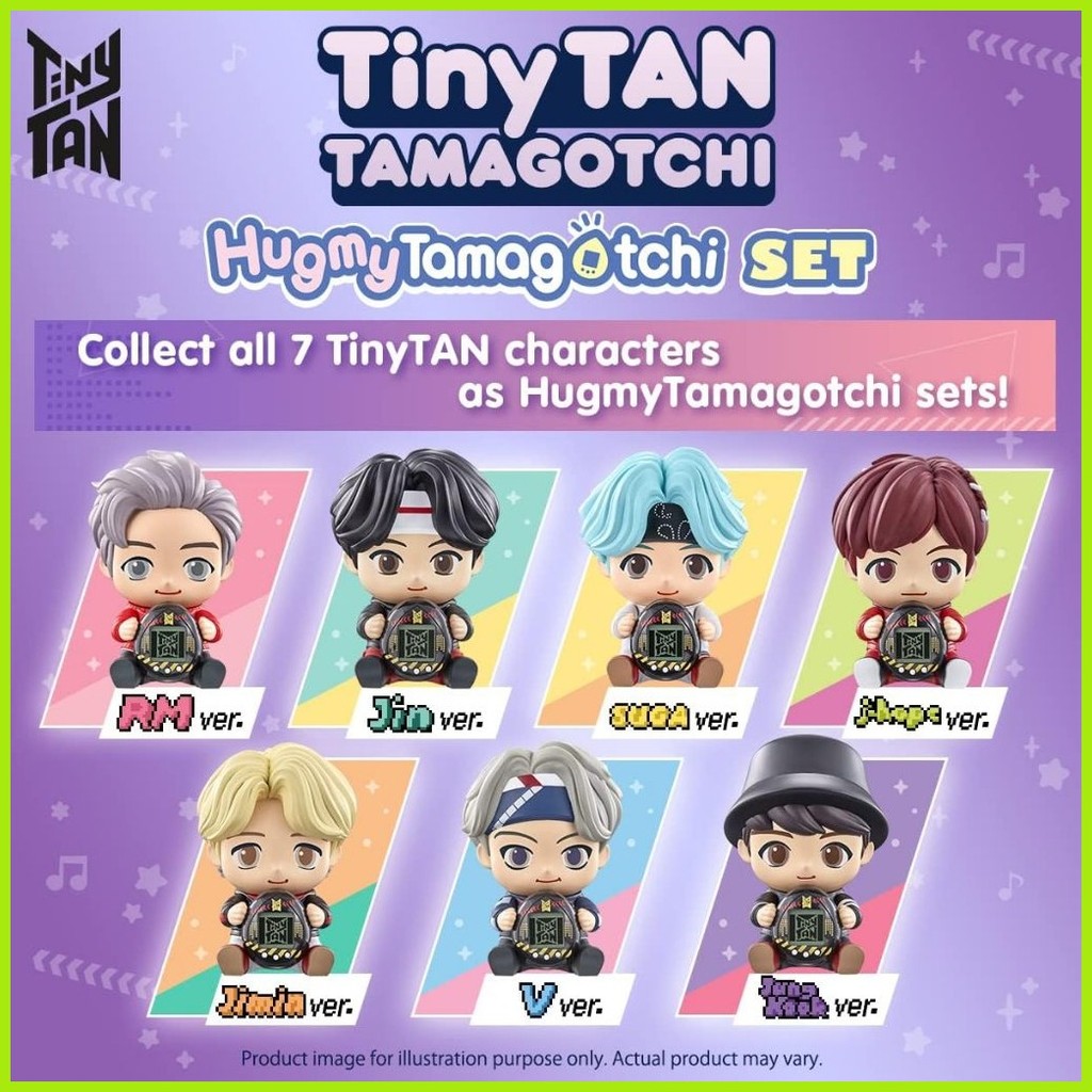 Tamagotchi Nano with BTS TinyTan Hugmy Tamagotchi Vinyl Figure | Shopee Philippines