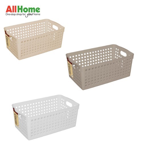 ♞MEGABOX Mesh Tray 4 Liters (White, Gray) | Shopee Philippines