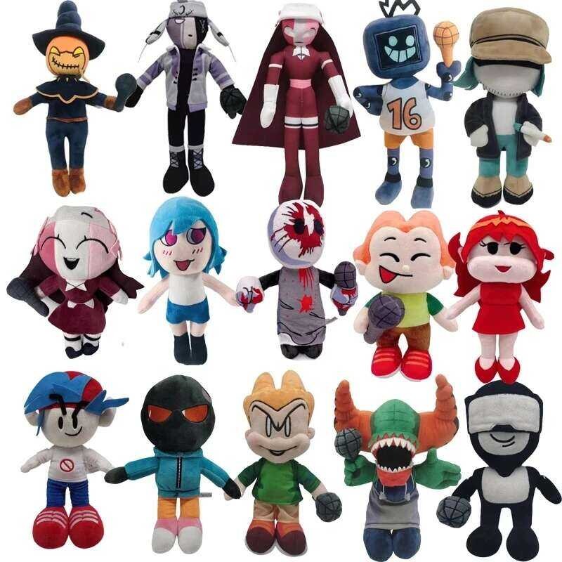 New Friday Night Funkin Plush Toys Spooky Month Skid And Pump Game ...