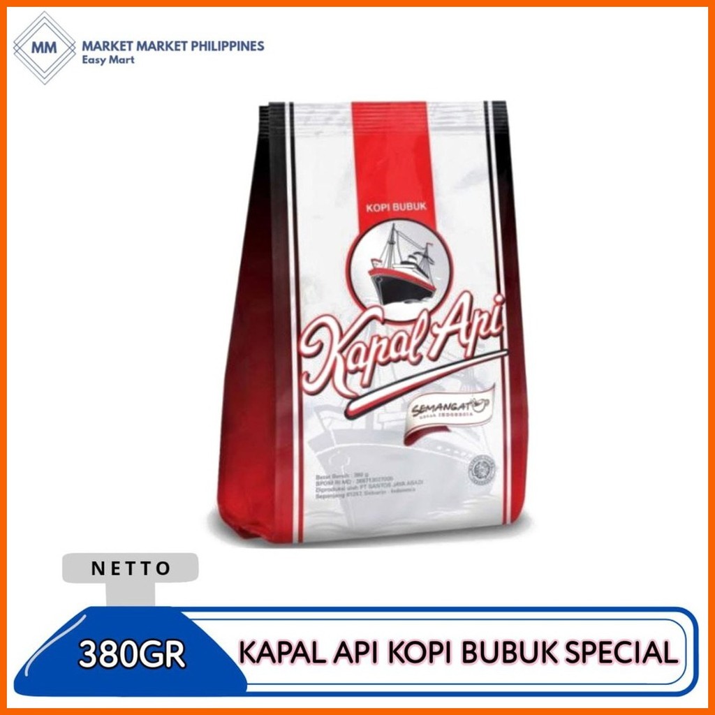 IMG KOPI KAPAL API SILVER SEMANGAT 380G | Shopee Philippines