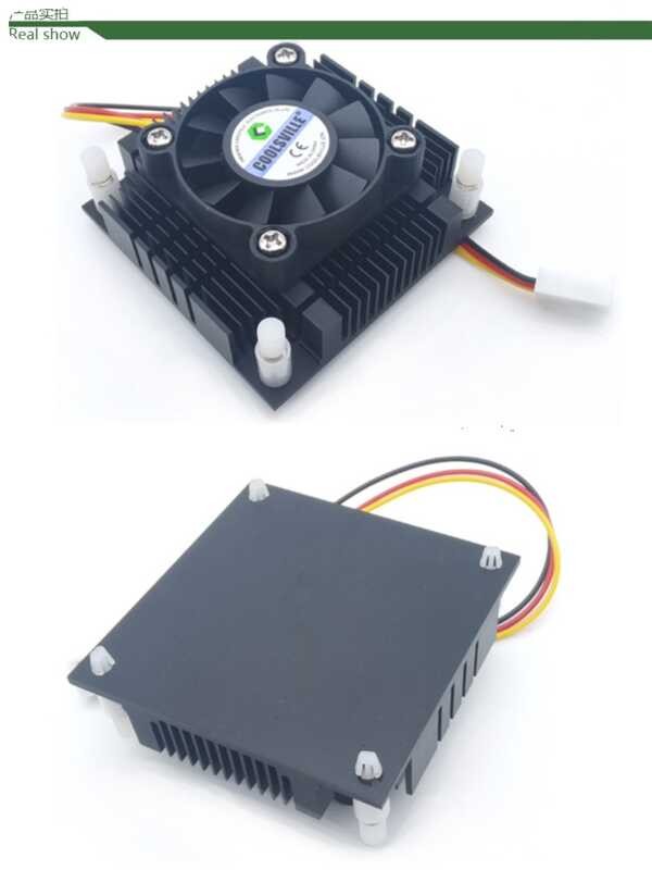 Industrial computer motherboard chip heat sink 60X60X23mm hole spacing ...