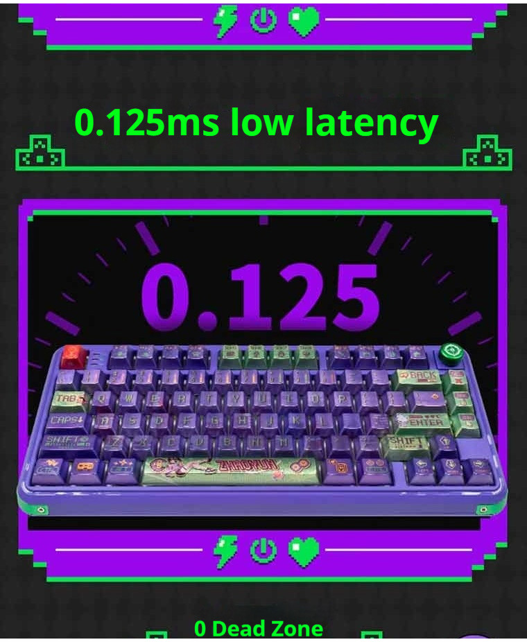 VALKYRIE VK MAG 75 gaming magnetic axis wired gaming keyboard, 8K ...