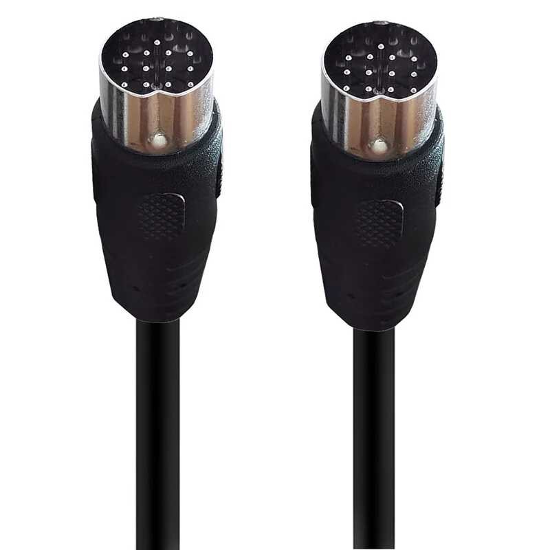 1.5M 1M 3M 13 Pin Din Cable To Male Female S-Video Power Din Signal Extension MIDI ADAPTER Cable ...