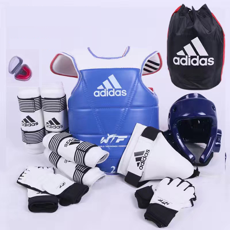 14-IN-1 Taekwondo Gear Suit for Kids Adults Taekwondo Protective Gear ...