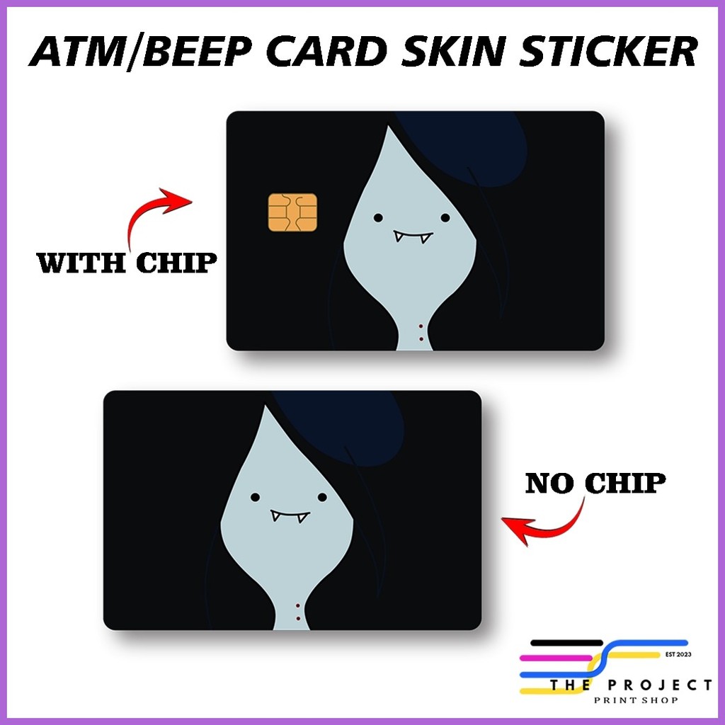 ♀ ATM/Beep Card Skin Stickers ADVENTURE TIME Edition. High Quality ...