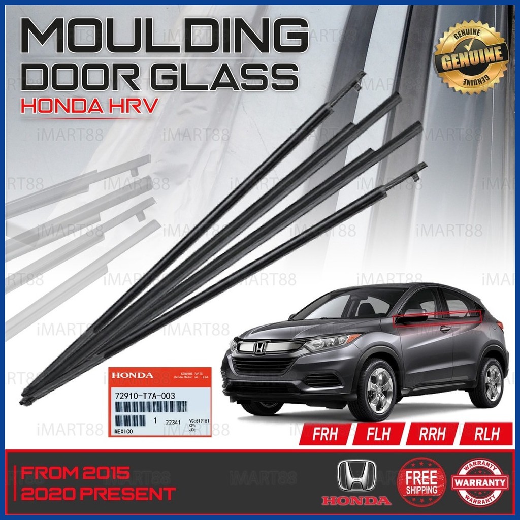 ORIGINAL Honda HR-V HRV T7A 2015-2021 GLASS DOOR MOULDING SEAL RUBBER ...