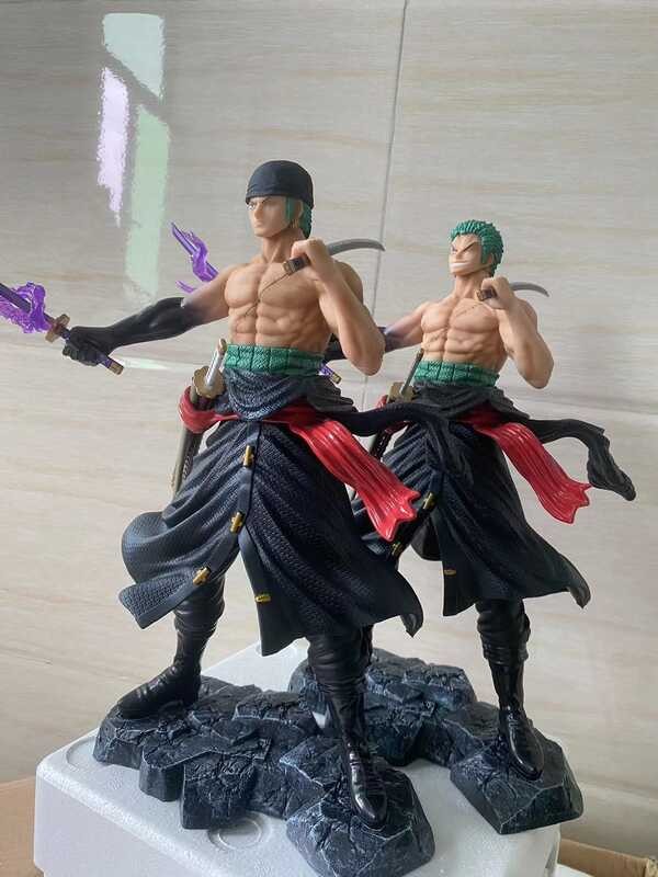 32Cm One Piece Anime Roronoa Zoro Standing Fig PVC Action Figure ...