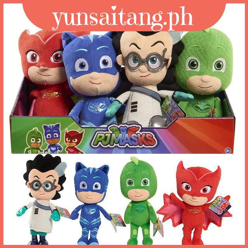Cartoon Pj Mask Plush Toys 4pcs / set | Shopee Philippines