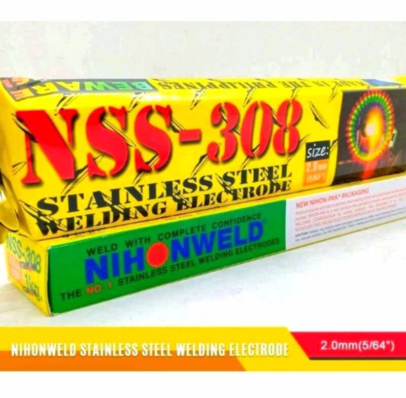 LY Nss-308 Steel Electrode Stainless Nihonweld Welding Rod (Prices 1Kilo) | Shopee Philippines