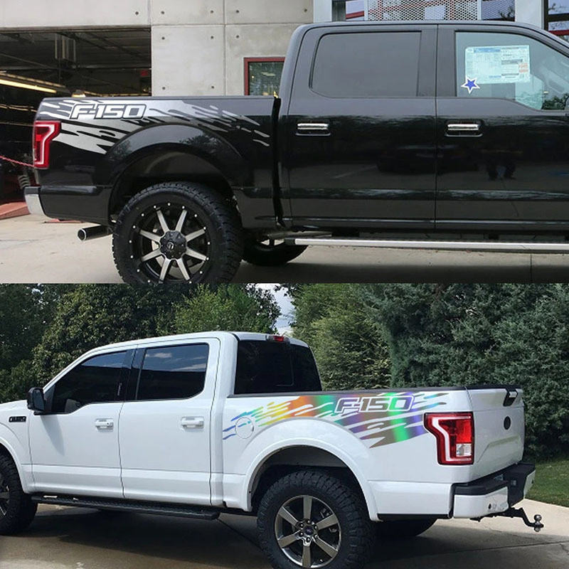 Car sticker vinyl decoration Ford Ranger Raptor F150 car sticker pull ...