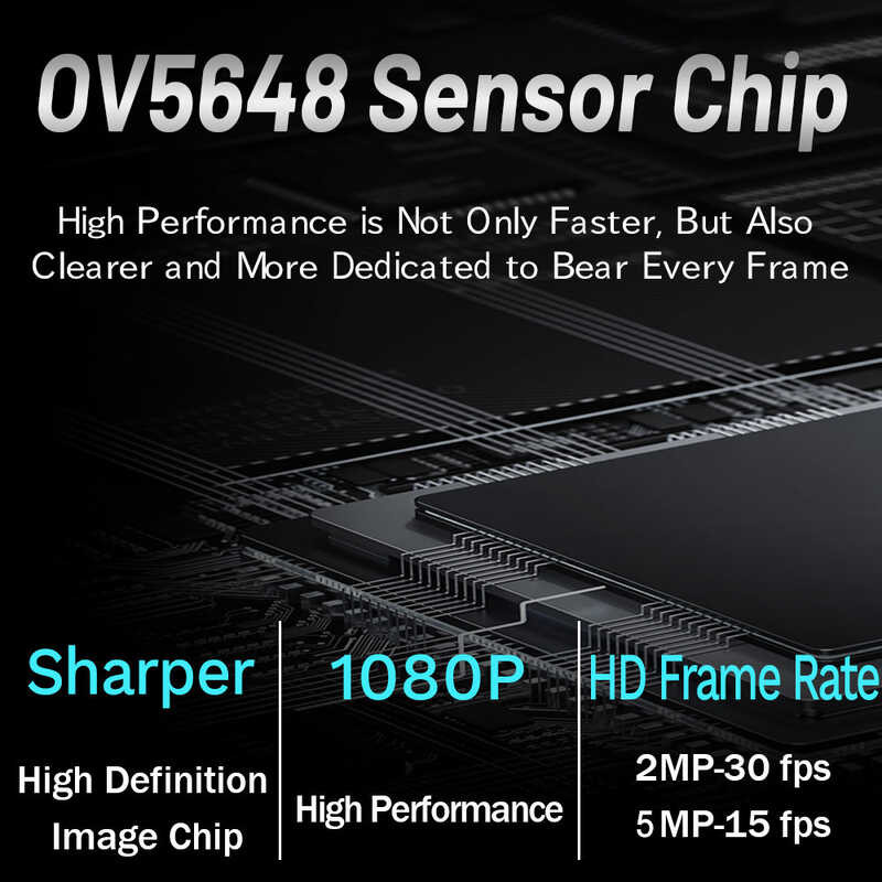 USB OV5648 Camera Module 68 120 Degrees Auto Focus with Flash Light and ...