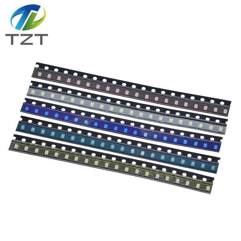 0805 SMD LED SMD luminous tube sample package, 20 pieces each in 5 ...