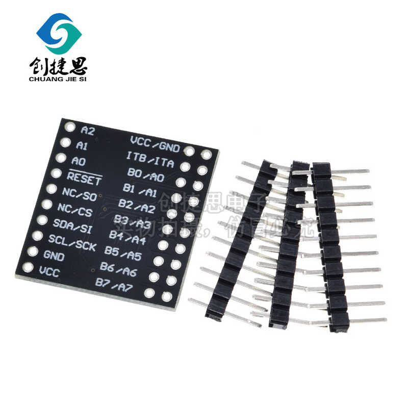 MCP23017 Bidirectional 16 bit I/O Expansion Module I2C/IC Serial Interface I2C to IO Port Modul ...