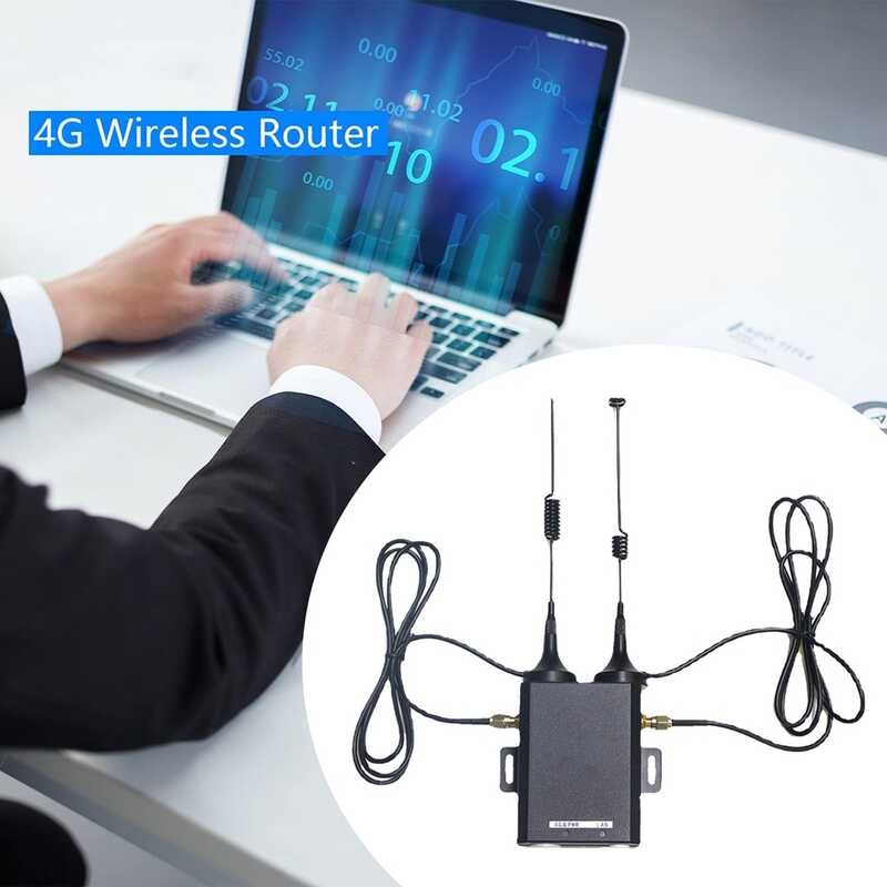 Industrial H927 Grade 150Mbps 4G LTE Cat4 SIM Card Router With External ...