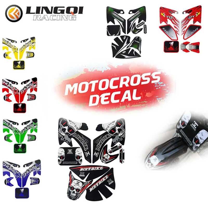 LY G QI Motorcycle Crf50 Sticker Case Decals Kit Para Sa CRF 50 Pit ...
