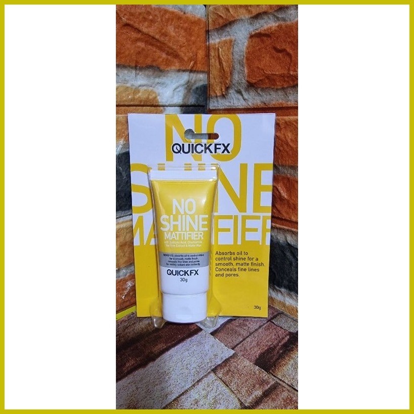 Quickfx No Shine Mattifier 30 grams / Pimple Eraser Watergel 50ml ...