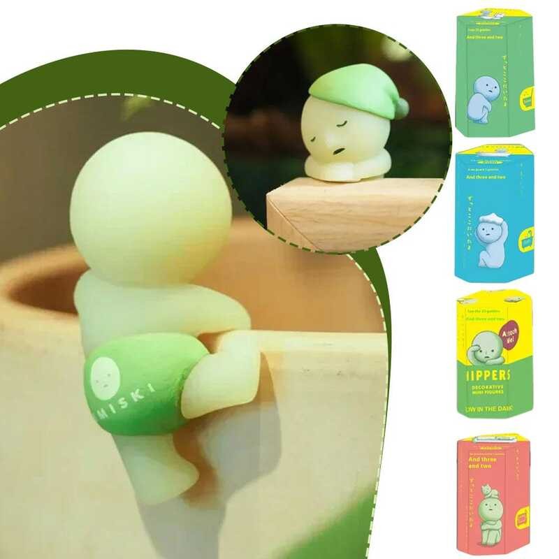 Smiski Hippers Figure Doll Blind Box Corner Guy Living Mini Series E8r3 ...