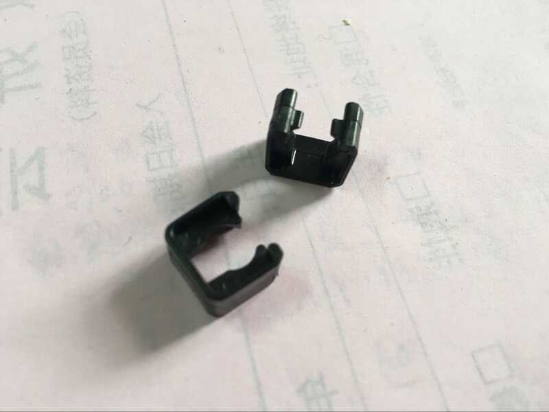 Skoda bagong Octavia hood nozzle spray pipe itim na U-hugis clip ...