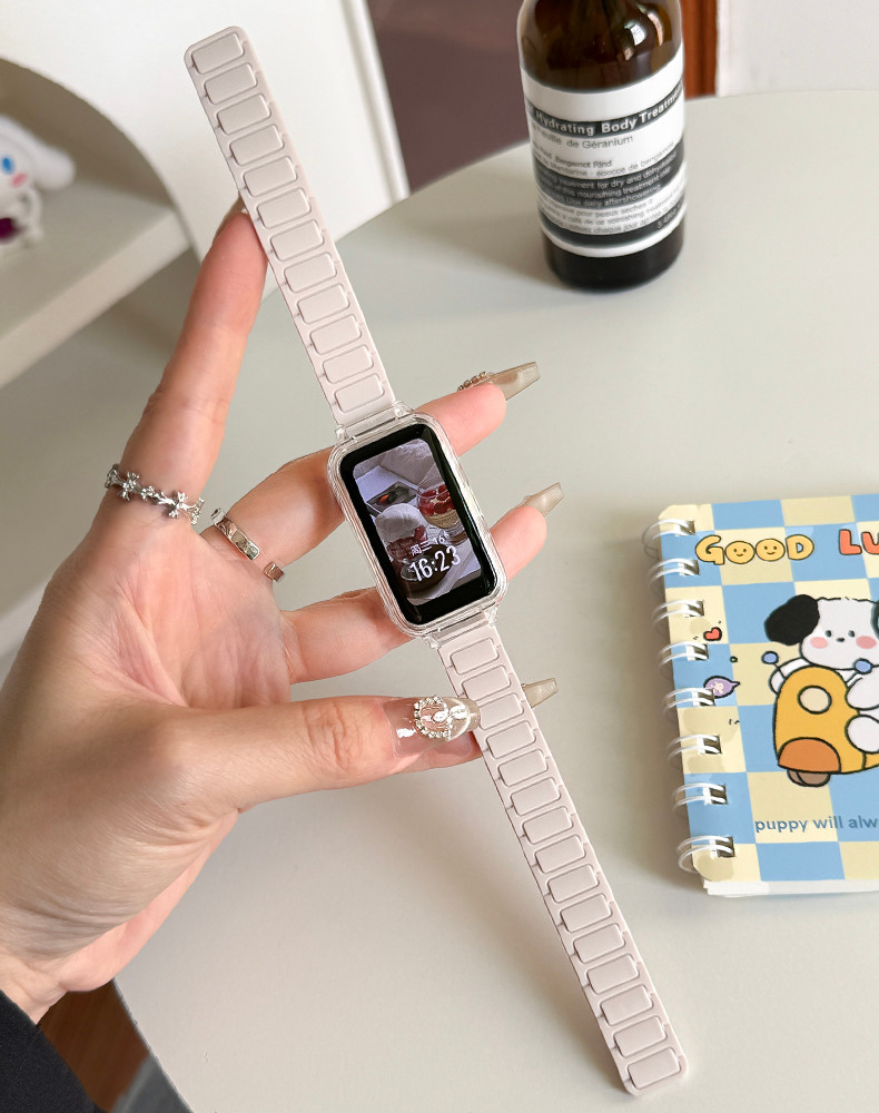 Magnetic Loop straps For Huawei Band 10 9 8 7 6 6pro NFC Strap ...