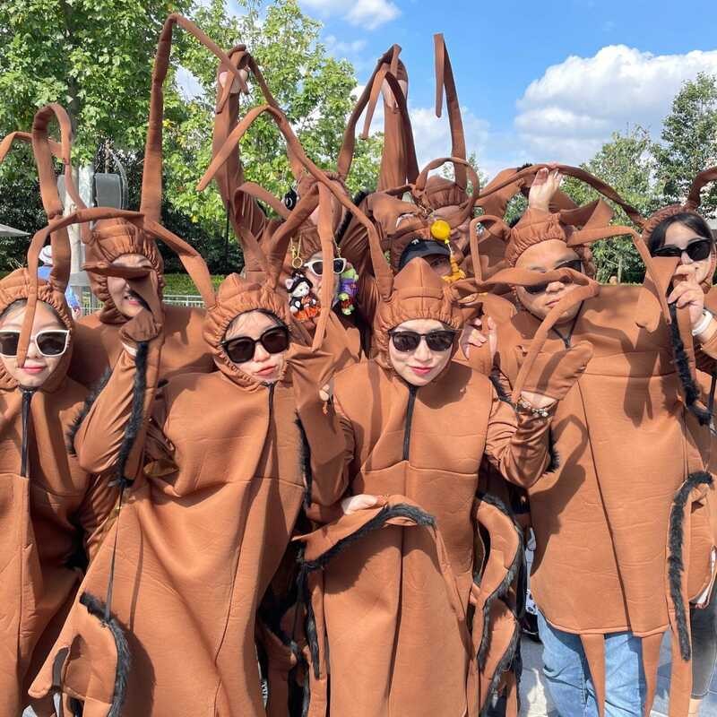 Tt Cockroach Cosplay, F, Parody, Prank, Cartoon Doll Costume, Men's And ...