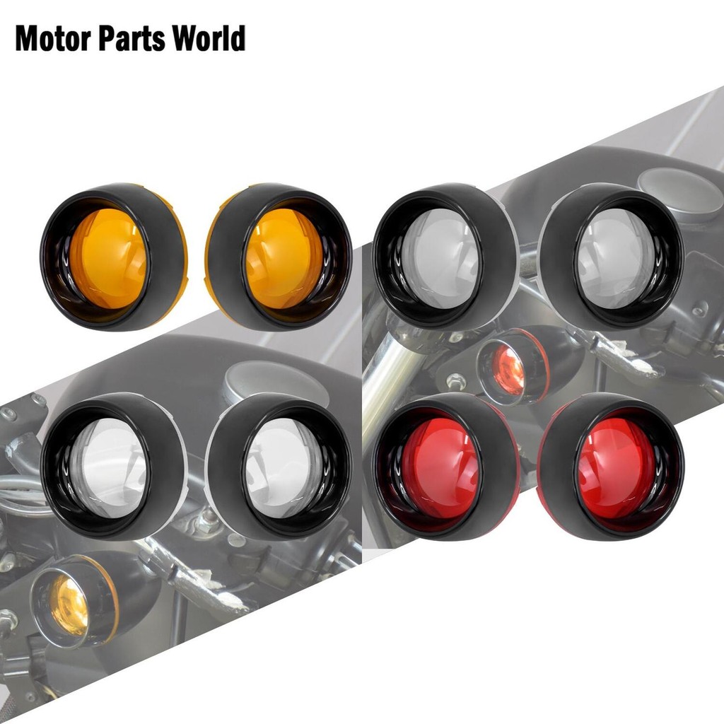 Motorcycle 3 C1d Visor-Style Bezel Visor Turn Signal Bezels Lens Cover ...