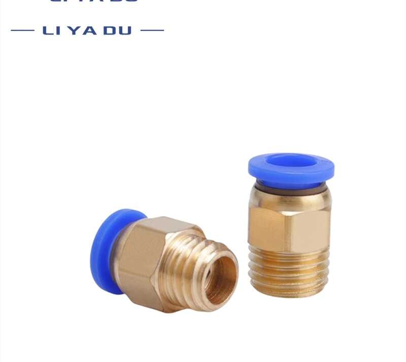 Pipe 10Pcs M12x1.75- M6 M8 M10 M12 Metric Male Thread Pneumatic ...