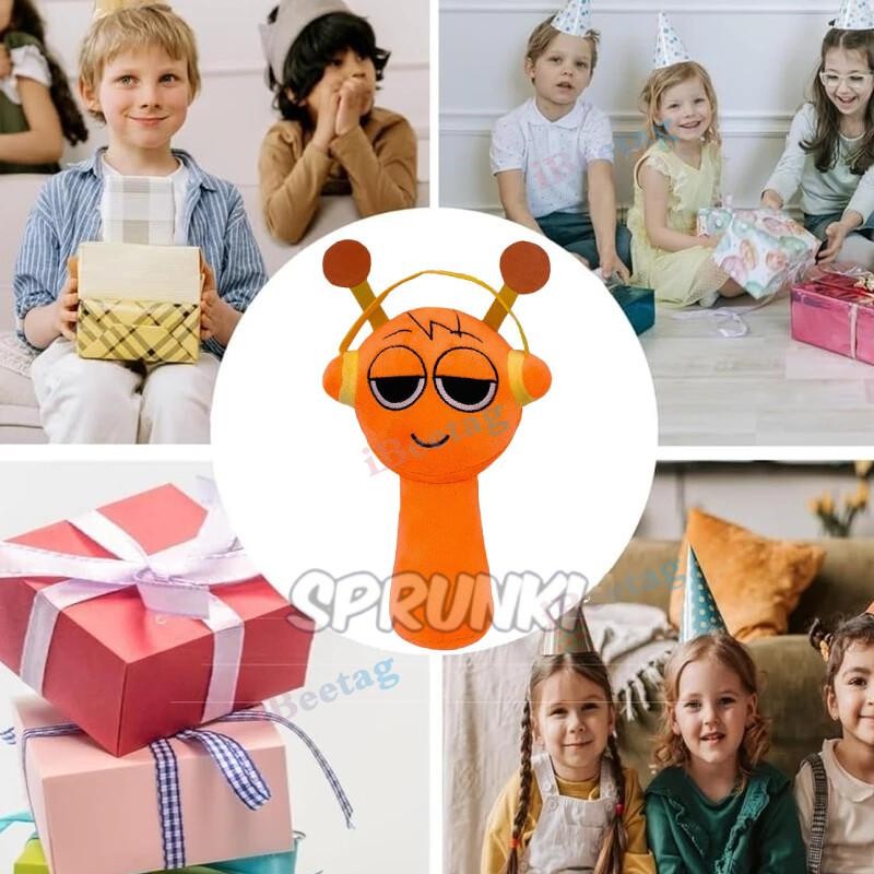 Sprunki Plush Toy Cartoon Stuffed Plushie Doll Raddy/Oren/Pinki/Brud ...