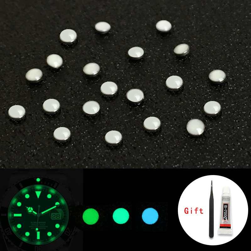 Luminous Pip At 12 Bezel Insert For Lume Pip Watch Parts Size 2.3*0.9Mm ...
