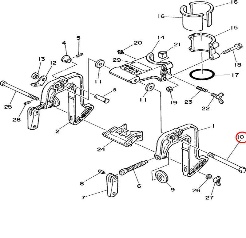 10) Zhai Mo DEMONS outboard engine, external mounted engine, rubber ...