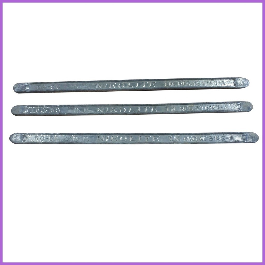 ๑ ☬ COD Nikolite Solder Lead 50/50 Bar Soldering Hinang Original Heavy ...