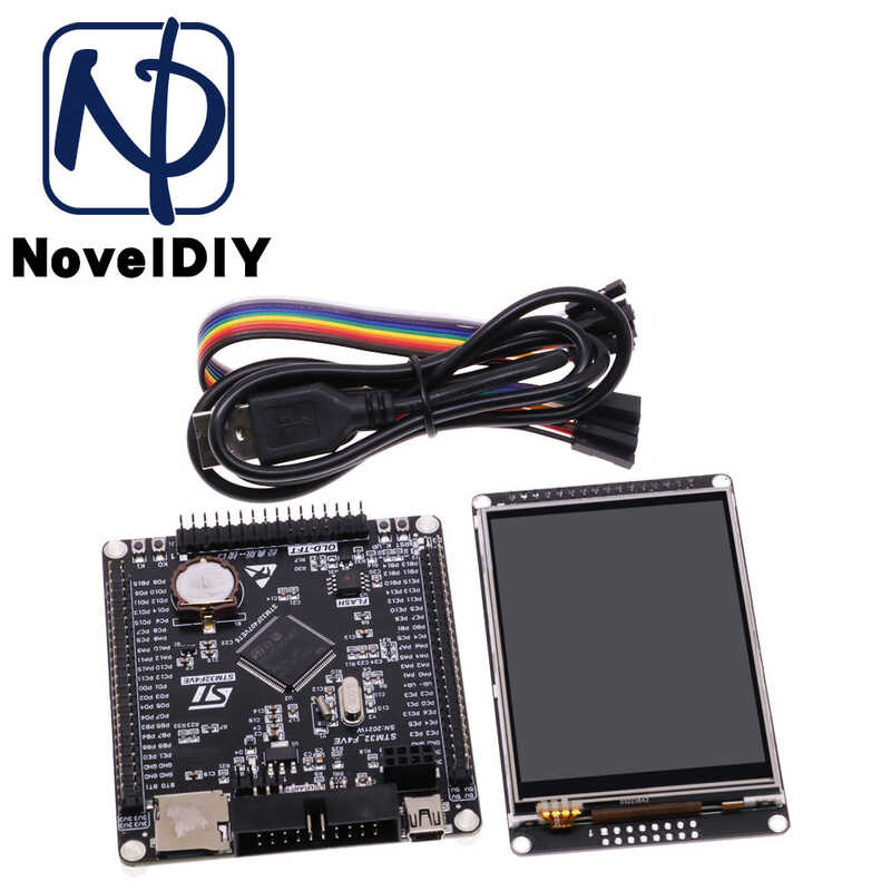 Development STM32F407VET6 Cortex-M4 STM32 Minimum System Learning ARM Core Board +3.2 Inch LCD ...
