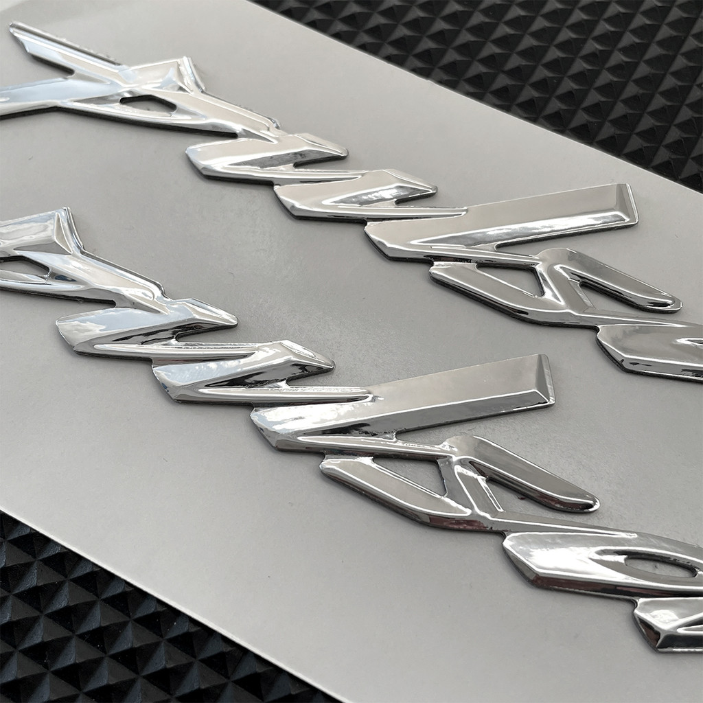 2PCS 3D Soft Pulsar Logo Emblem Sticker for Bajaj Pulsar RS 200 NS200 ...