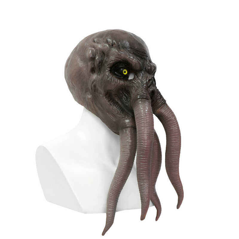 Baldur's Gate 3 Illithid Heart Stealing Magic Latex Mask Headset ...