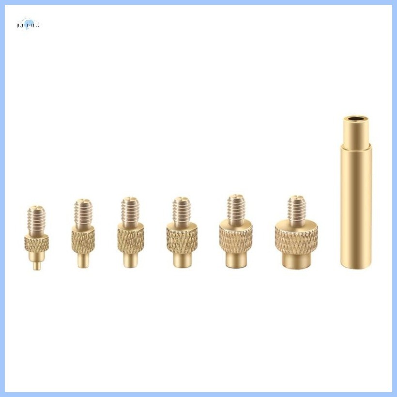 Heat Insert Nut Iron Tip M2 M3 M5 M6 M8 Brass Thread Embedded Kit Heat ...