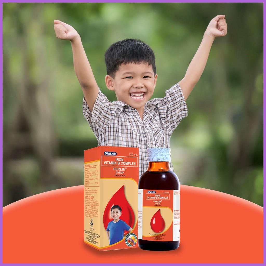 Ferlin Syrup 120ml For Treatment And Prevention Of Iron Deficiency And ...