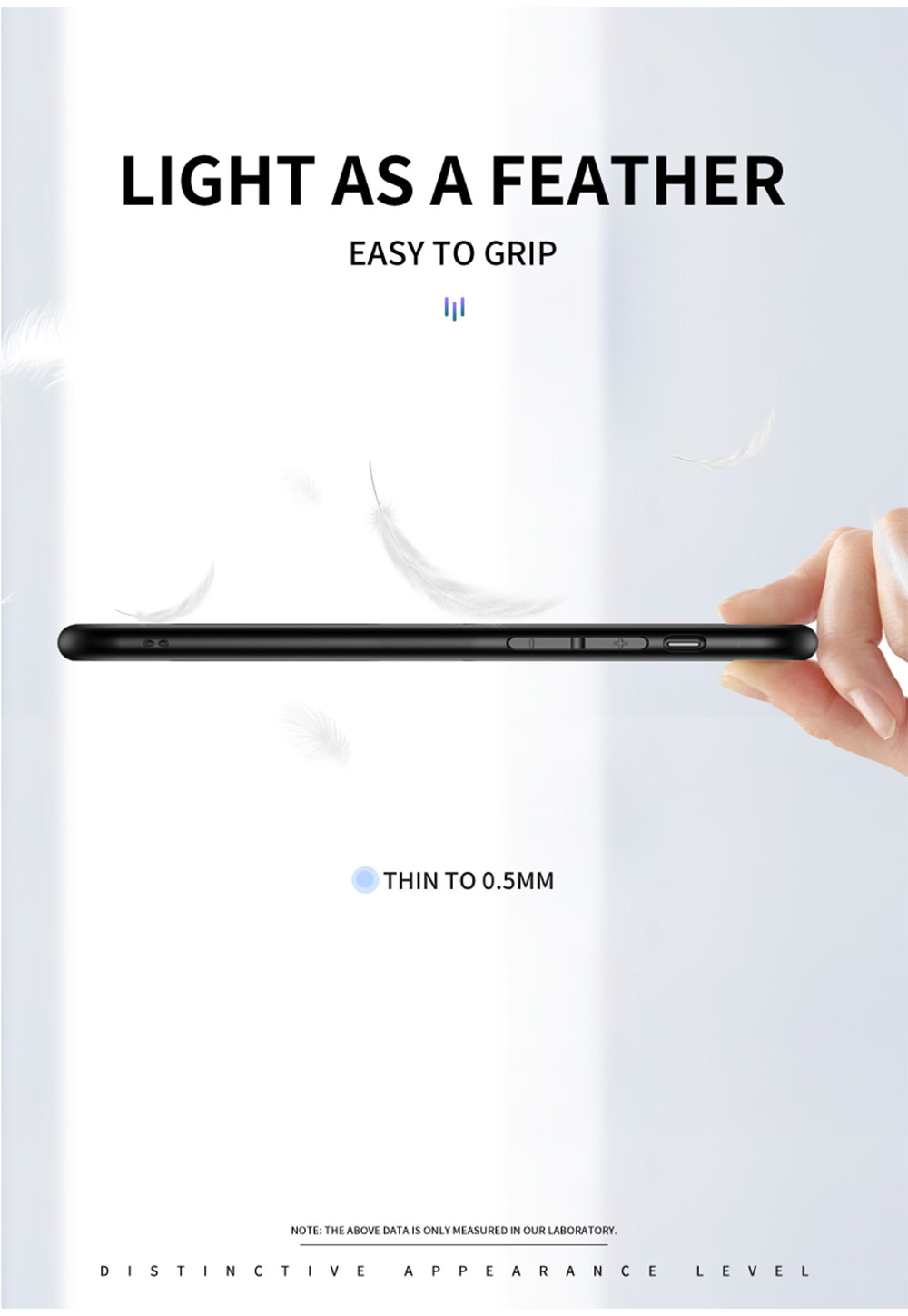 For LG G9, V60, Gradient colored glass phone case, high-quality ...