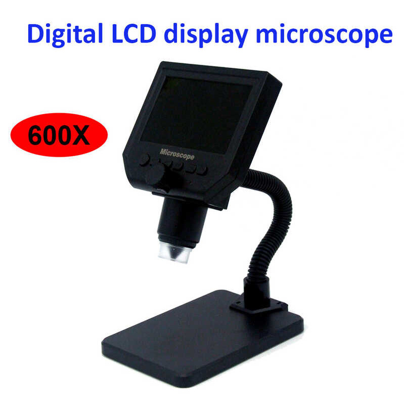 Usb 600X Digital Video Microscope Camera 8 LED VGA Microscope For ...