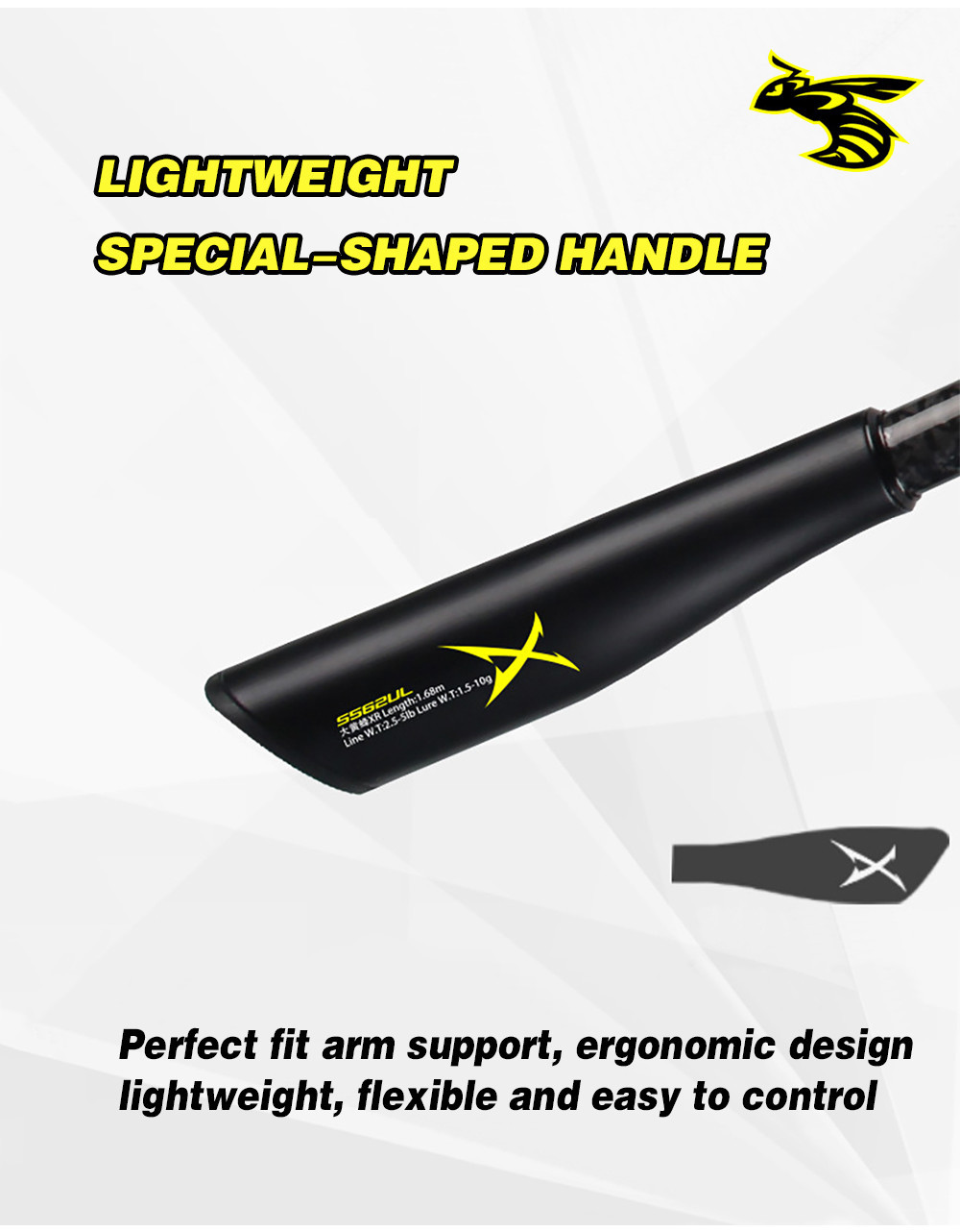 1.68m/1.8m solid Ultralight UL rod carbon fiber fishing rod spinning ...