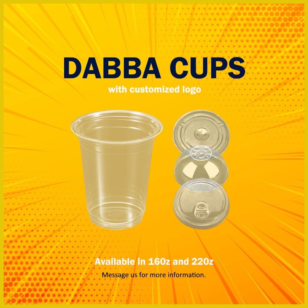 ♂ ⚽︎ Dabba cups with lid (50pcs per pack) | Shopee Philippines