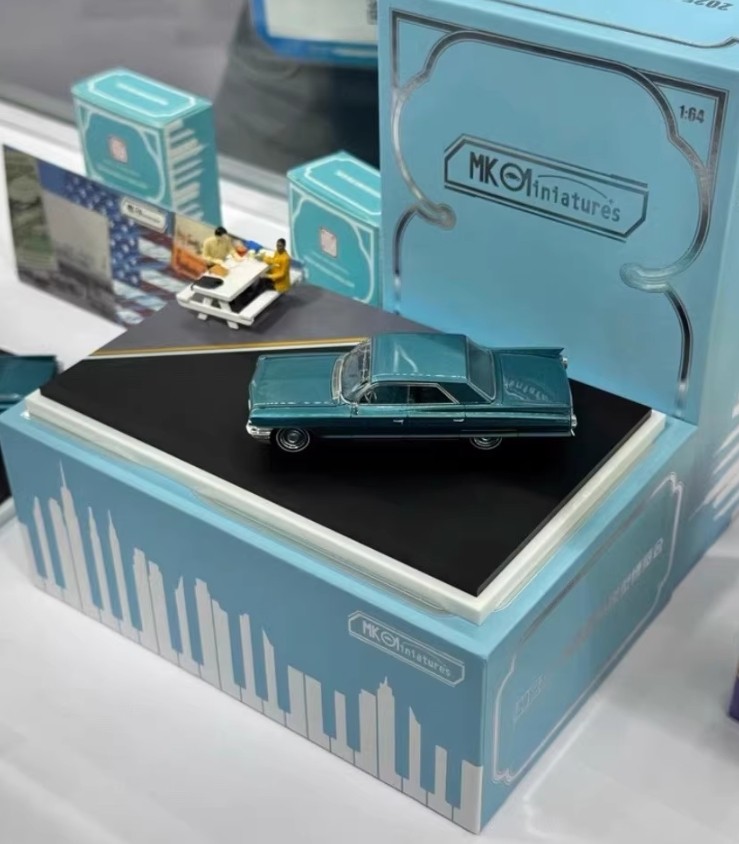 MK Miniatures 1/64 1962 Cadillac Deville HEC 2025 EVENT EDITION alloy ...