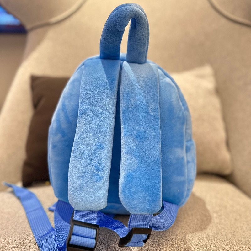 Bingo y Bluey Plush Backpack Family Cosplay Kindergarten Cartoon School ...